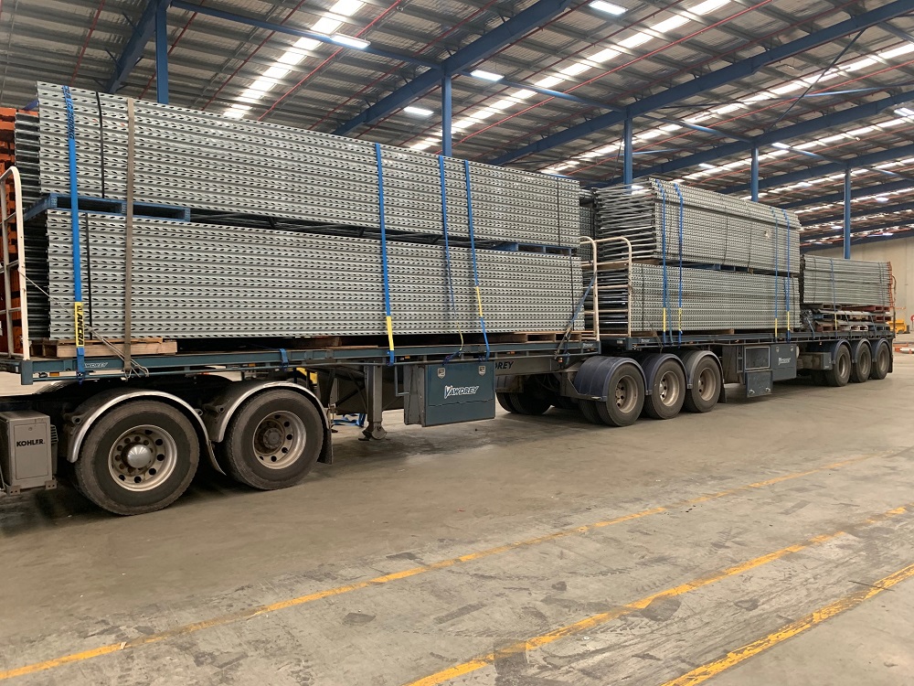 Pallet Racking On The Road